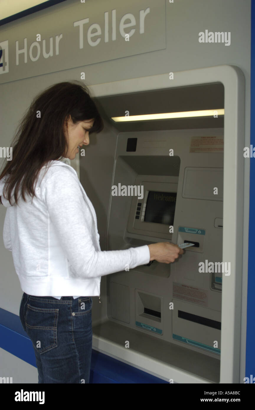 Mother atm machine hi-res stock photography and images - Alamy