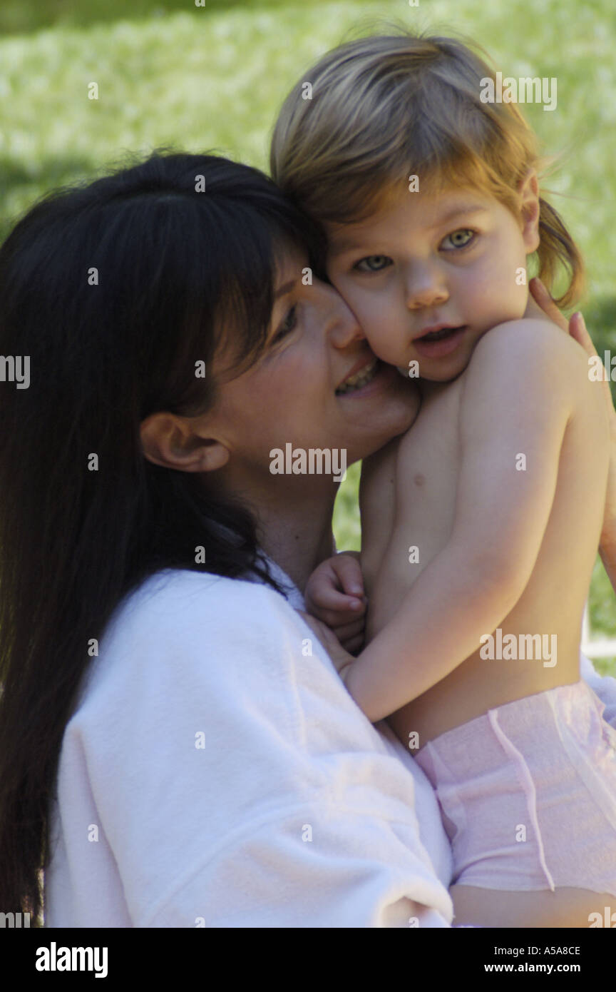 Mother 2 year old child Model released Shoot No 3050 Stock Photo - Alamy