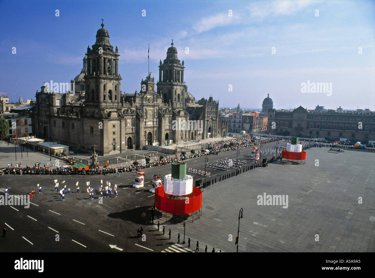 Zocalo, Mexico City, Mexico Stock Photo - Alamy