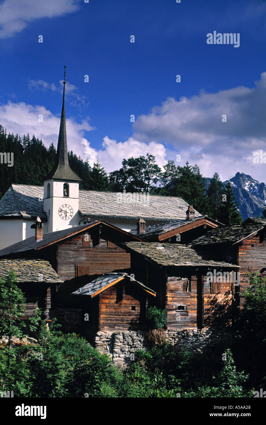 Village blatten hi-res stock photography and images - Alamy