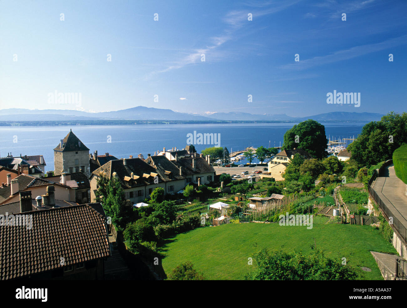 Nyon lac leman hi-res stock photography and images - Alamy