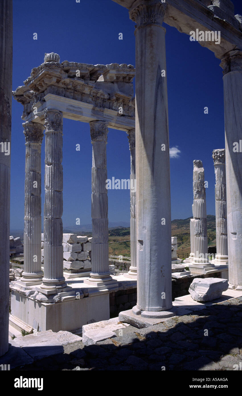Ruins of Pergamon Turkey Stock Photo - Alamy