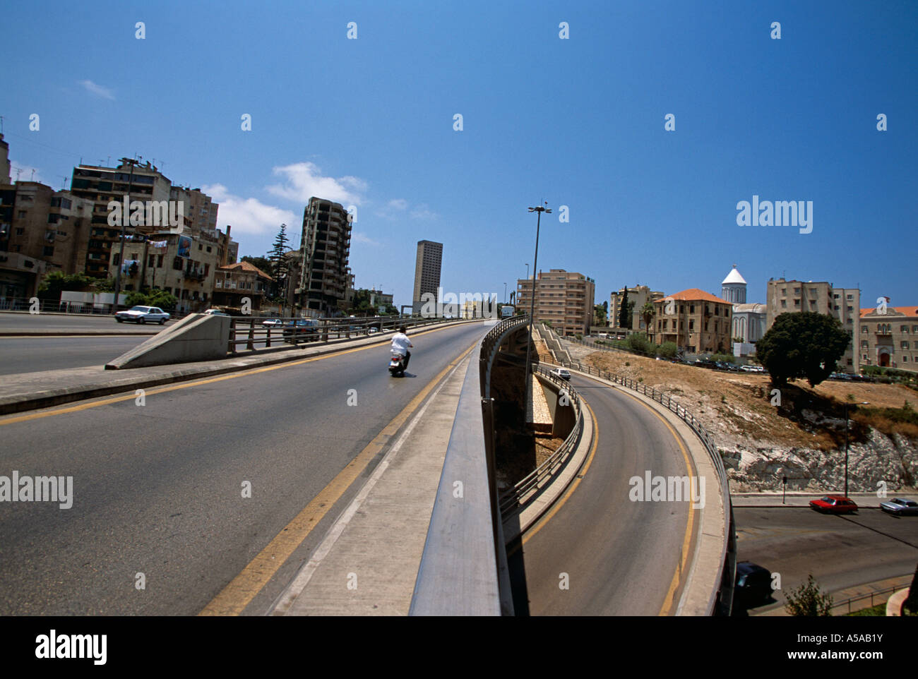 A view of the city of Beirut Lebanon Stock Photo - Alamy