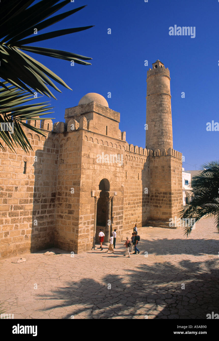 Ribat (Fortress), Sousse, Tunisia Stock Photo - Alamy