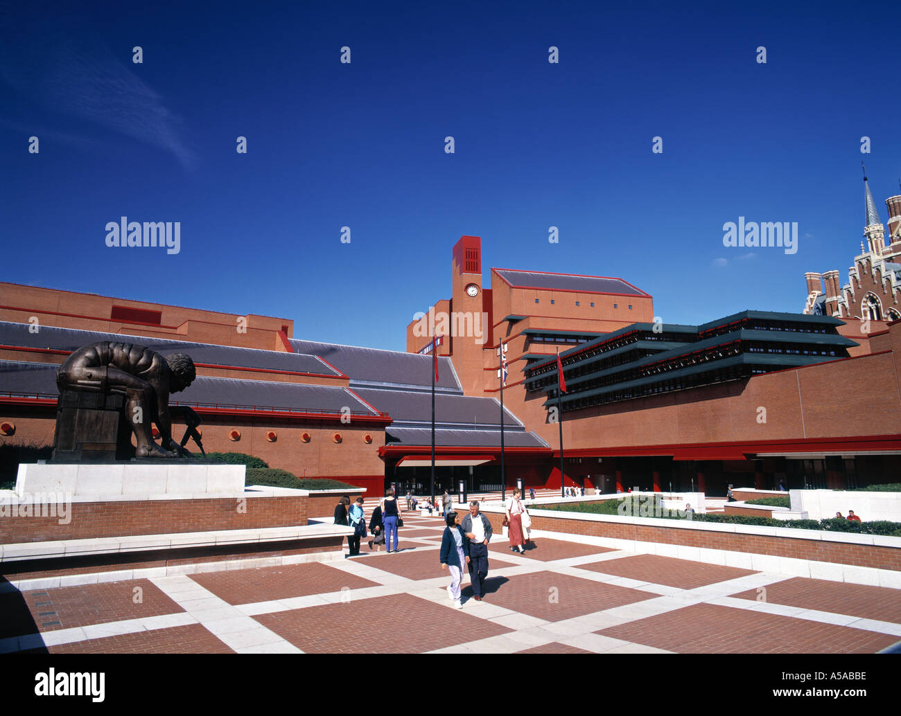British Library, Paddington, London, England Stock Photo - Alamy