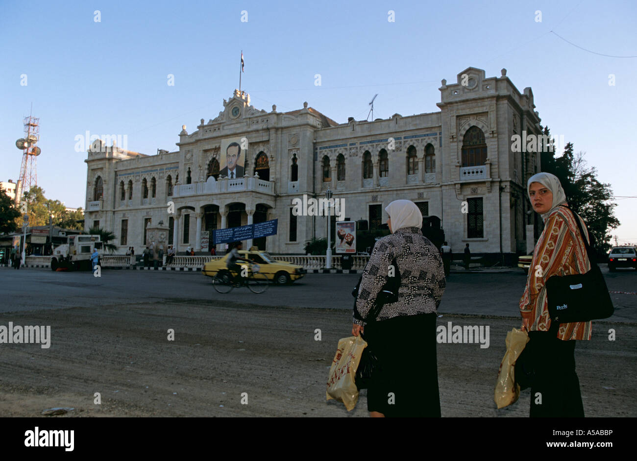 A street scene in Damascus Syria Stock Photo - Alamy