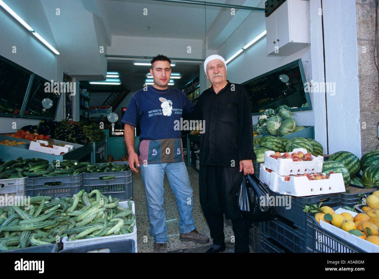 A produce store in the Druze community of Lebanon Stock Photo - Alamy