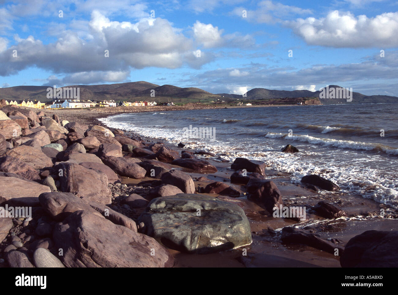 county kerry ireland waterville beach boulders summer ring of kerry ...