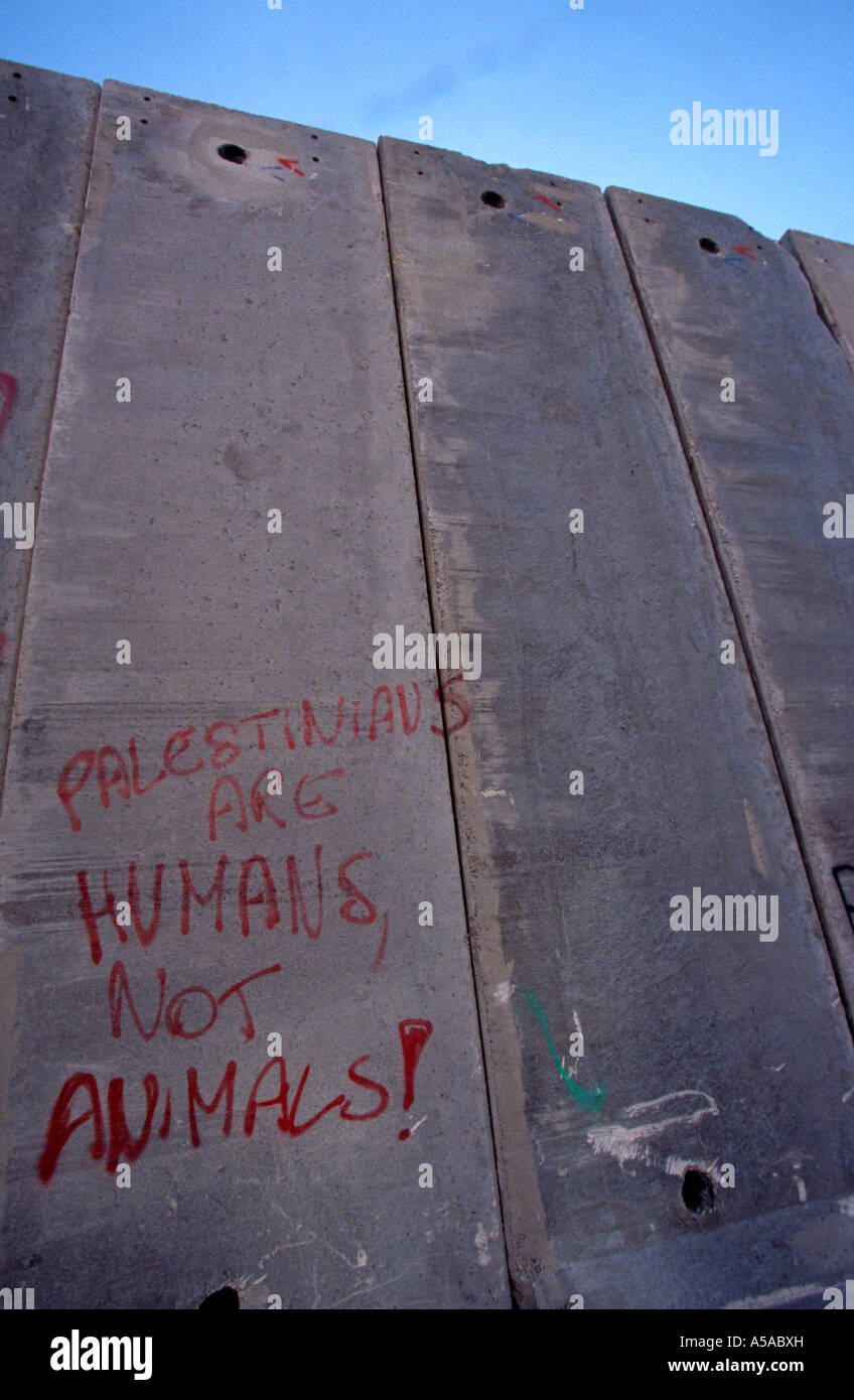 Graffiti on the wall in Jerusalem Stock Photo - Alamy