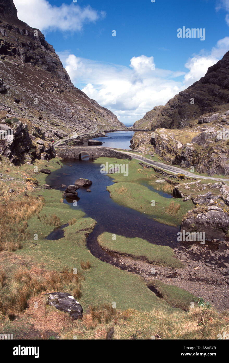 ireland irish republic county kerry gap of dunloe Stock Photo - Alamy