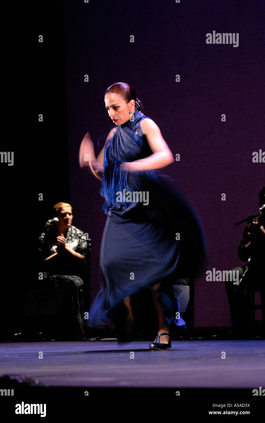 Isabel Bayon performing in the Flamenco Festival 07 at Sadlers Wells ...