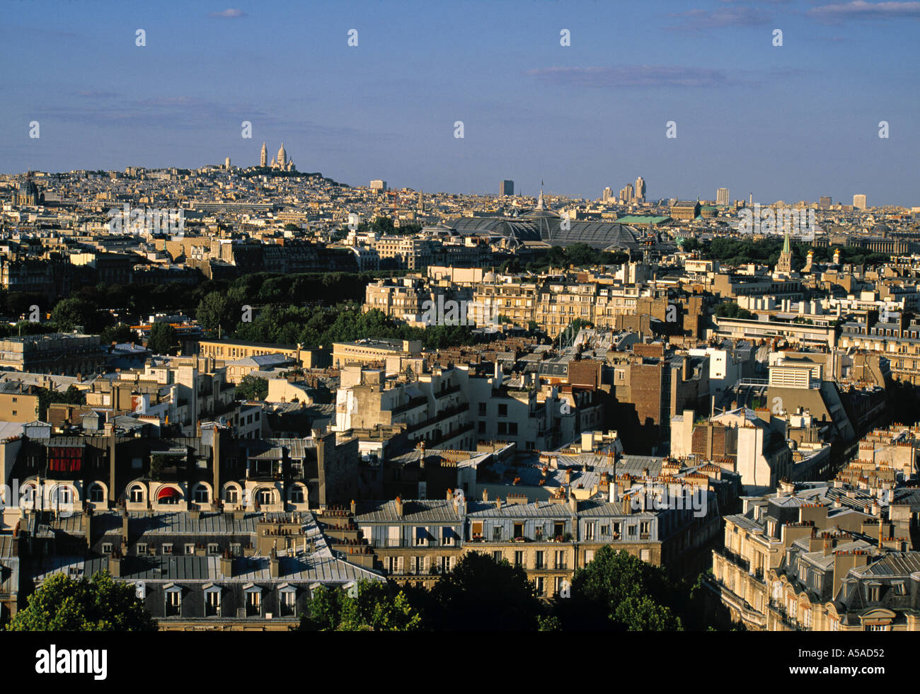 View from Eiffel Tower, Paris, France Stock Photo - Alamy