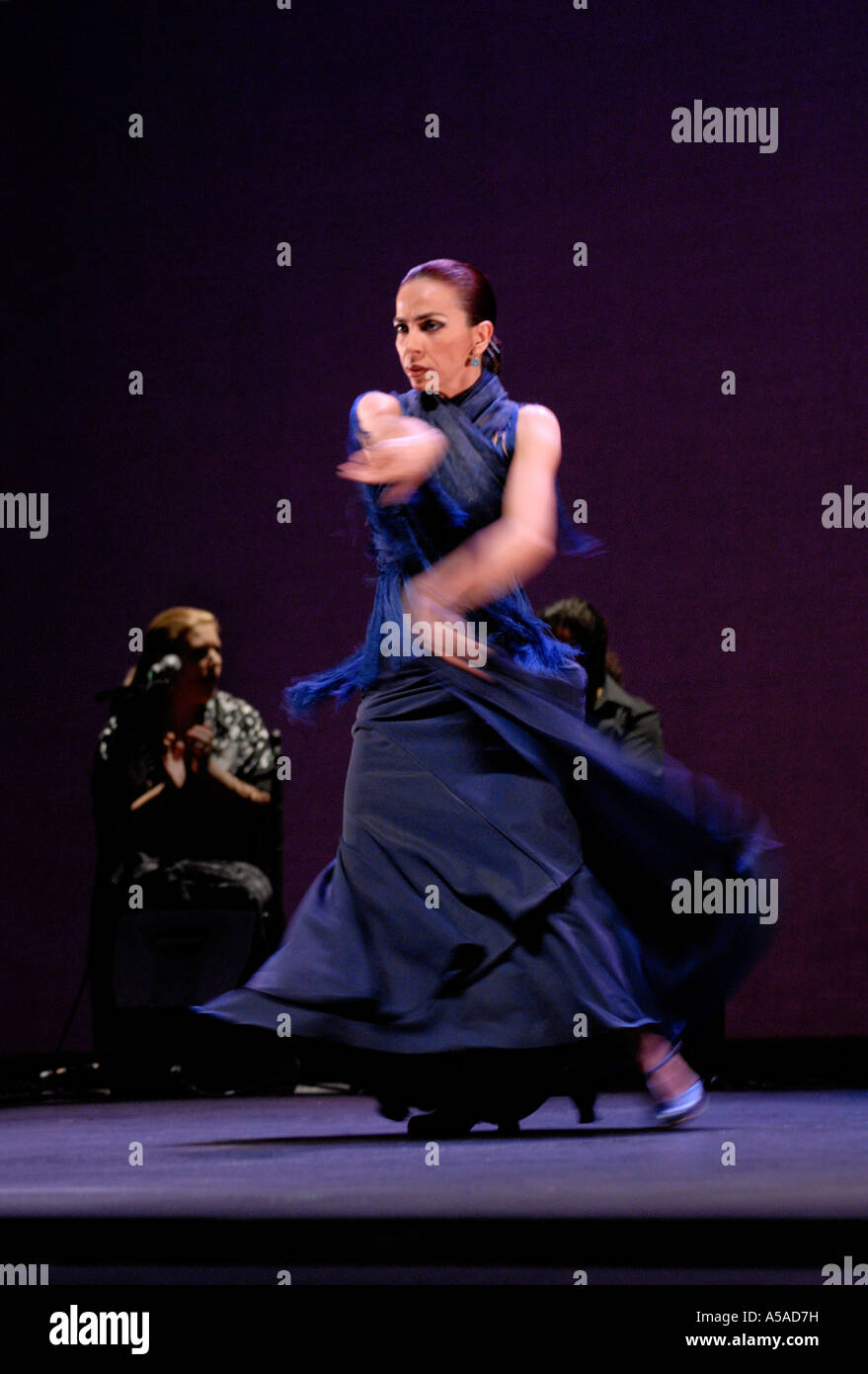 Isabel Bayon performing in the Flamenco Festival 07 at Sadlers Wells ...
