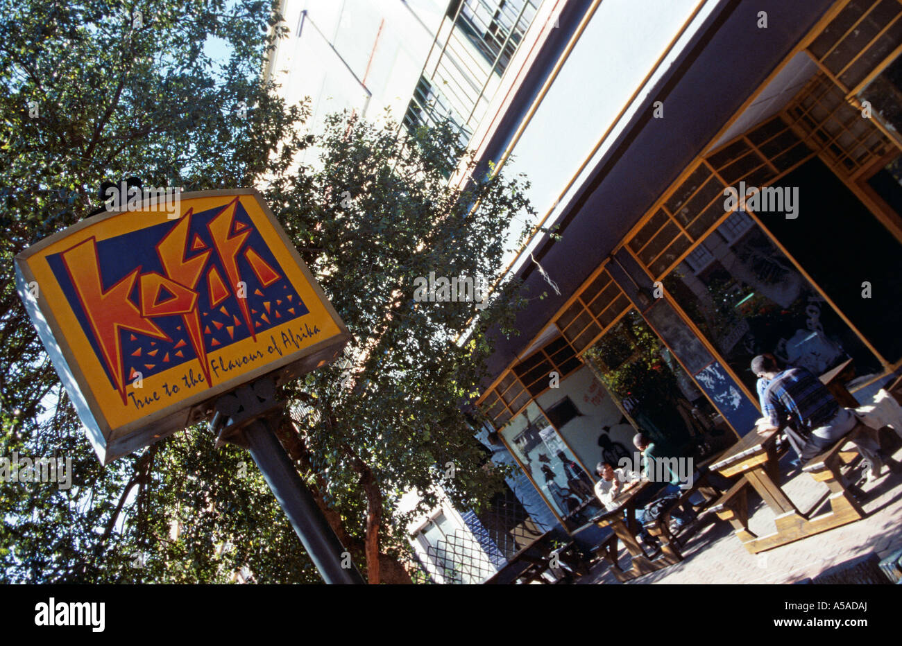 Kofifi restaurant in Johannesburg South Africa Stock Photo - Alamy