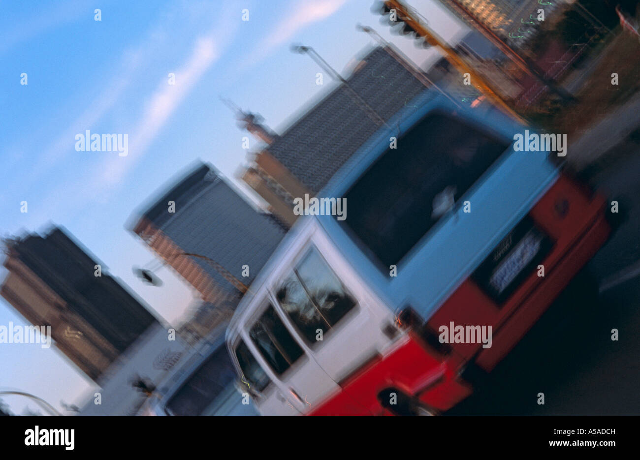 Traffic in Johannesburg South Africa Stock Photo - Alamy