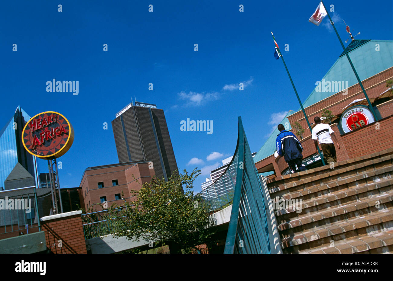 Flags johannesburg south africa hi-res stock photography and images - Alamy