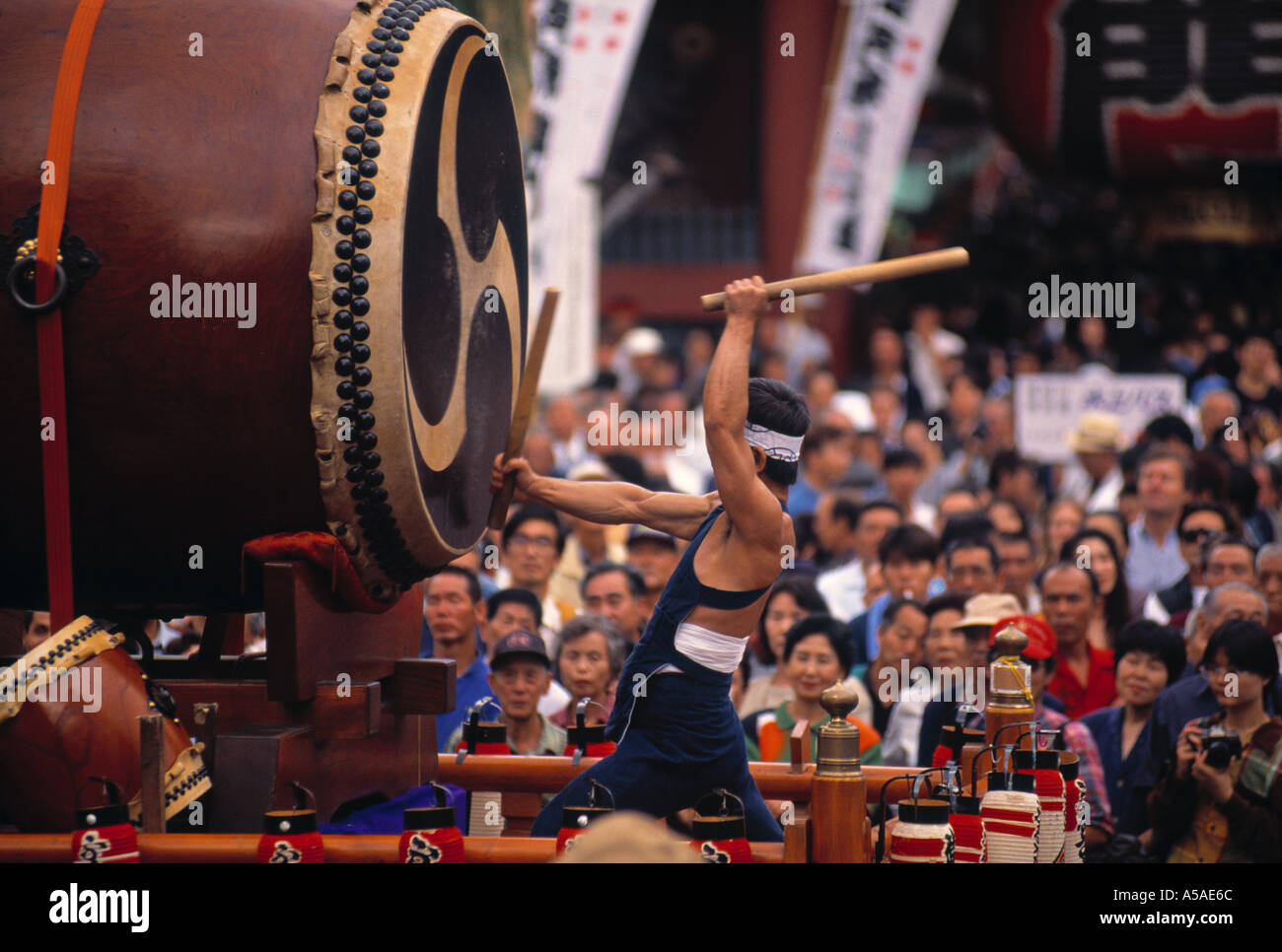 Kodo Drummers, Tokyo, Japan Stock Photo - Alamy