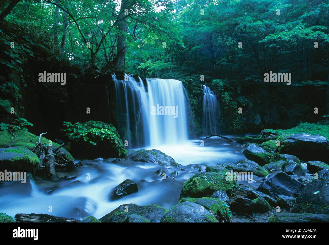 Waterfall, Lake Towada, Honshu, Japan Stock Photo - Alamy