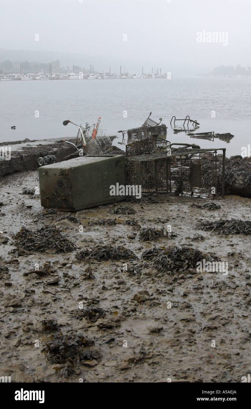 Trolleys dumped hi-res stock photography and images - Alamy