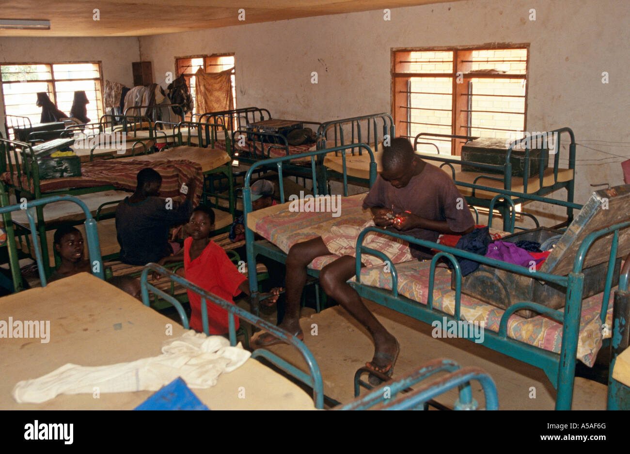 Old dormitory beds hi-res stock photography and images - Alamy