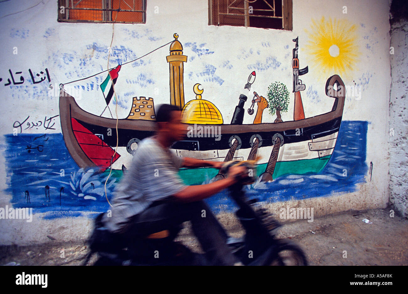 The Shatila refugee camp in Beirut Lebanon Stock Photo - Alamy