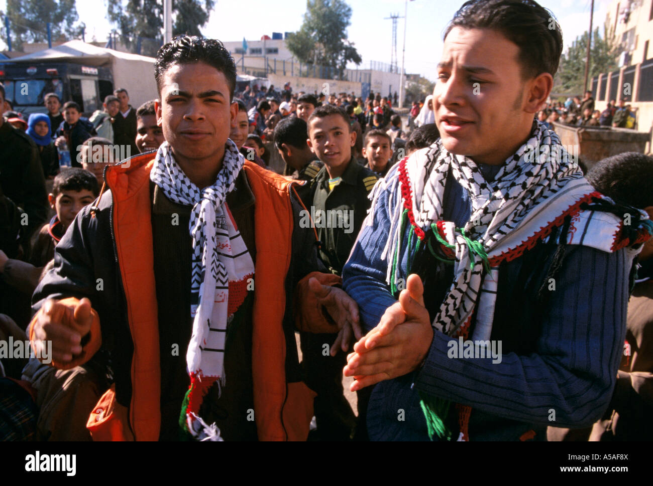 The Yarmouk refugee camp in Syria Stock Photo - Alamy