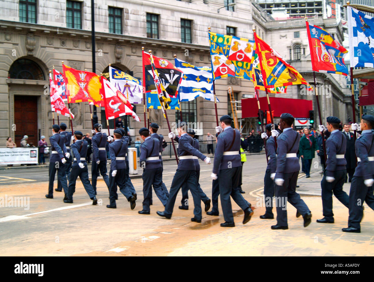 Air Training Corps cadets in The Lord Mayors Procession and Show ...