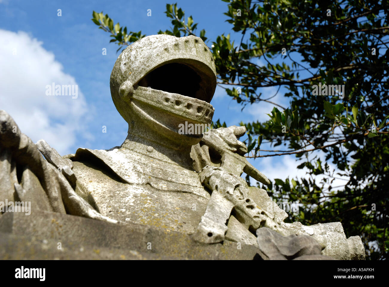 Military gravestone in Kensal Green Cemetery London Stock Photo - Alamy
