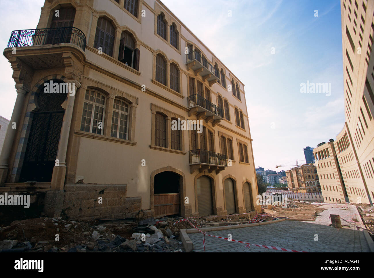 A construction site in Beirut Lebanon Stock Photo - Alamy