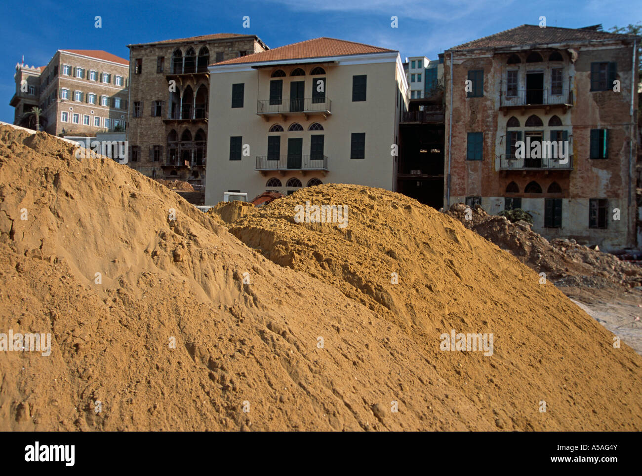 A construction site in Beirut Lebanon Stock Photo - Alamy