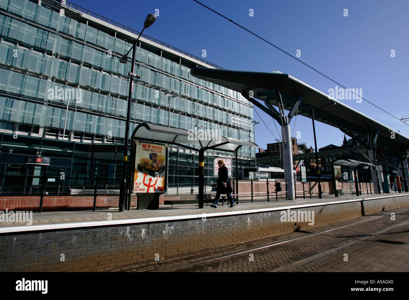 the new bus station at shudehill in manchester , uk Stock Photo - Alamy