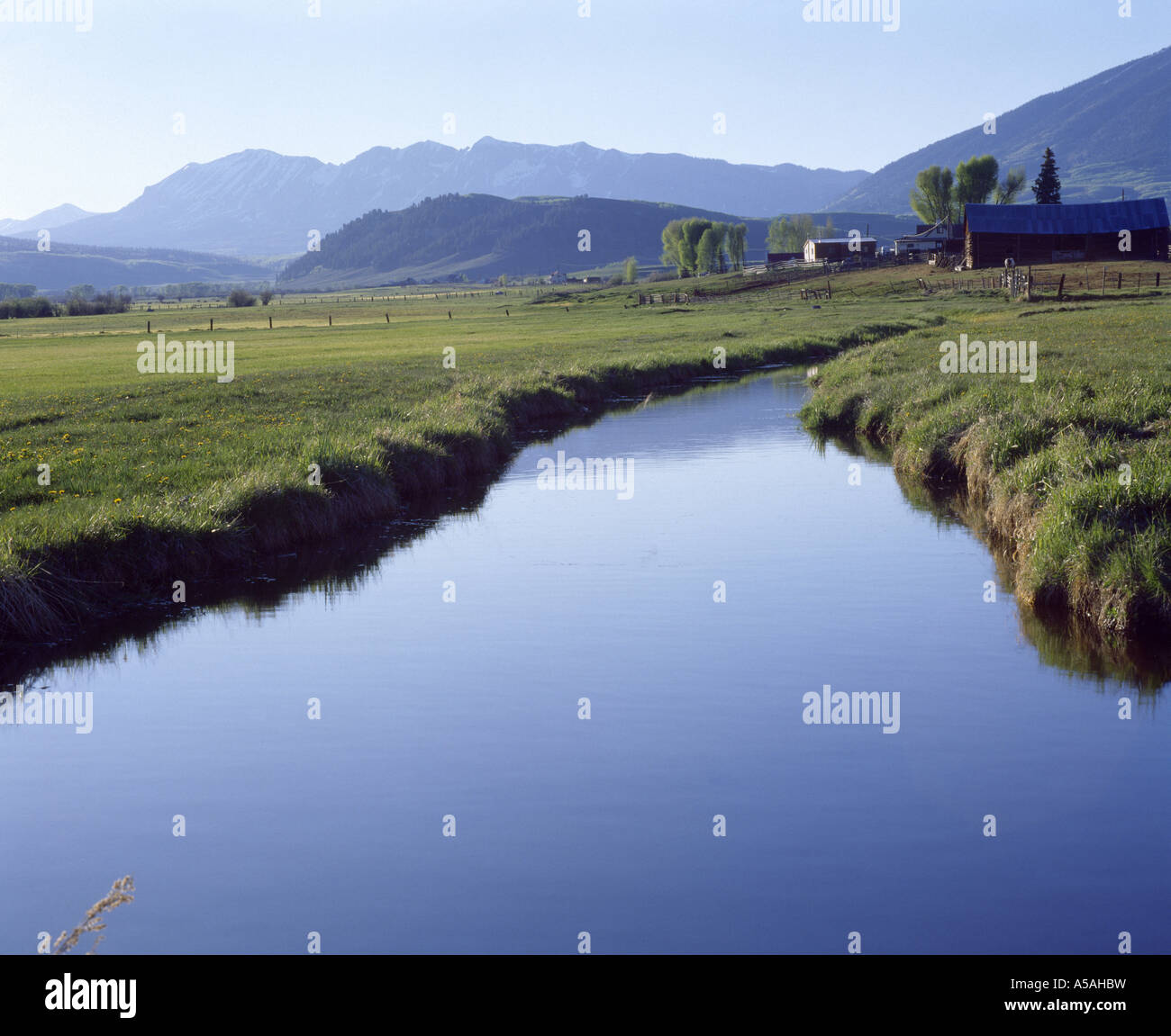 Mountain ditch hi-res stock photography and images - Alamy