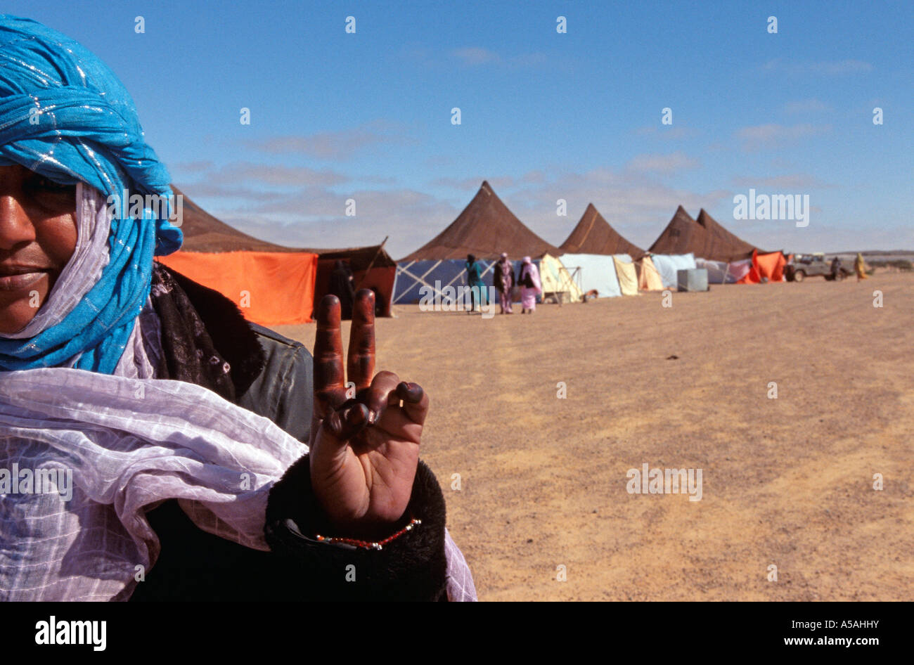 Sahrawi woman hi-res stock photography and images - Alamy