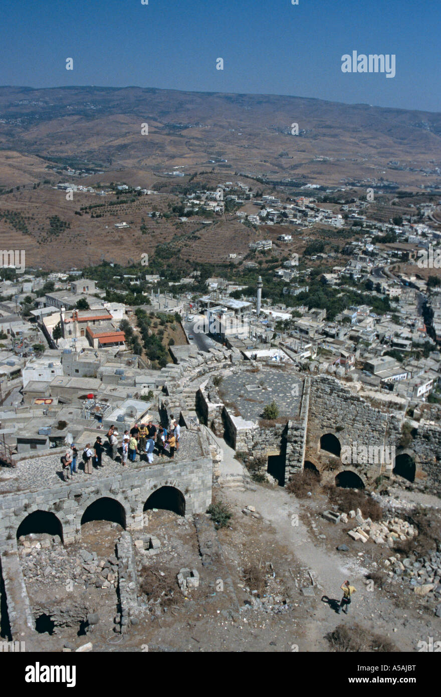 An aerial view of Syrian countryside Stock Photo - Alamy