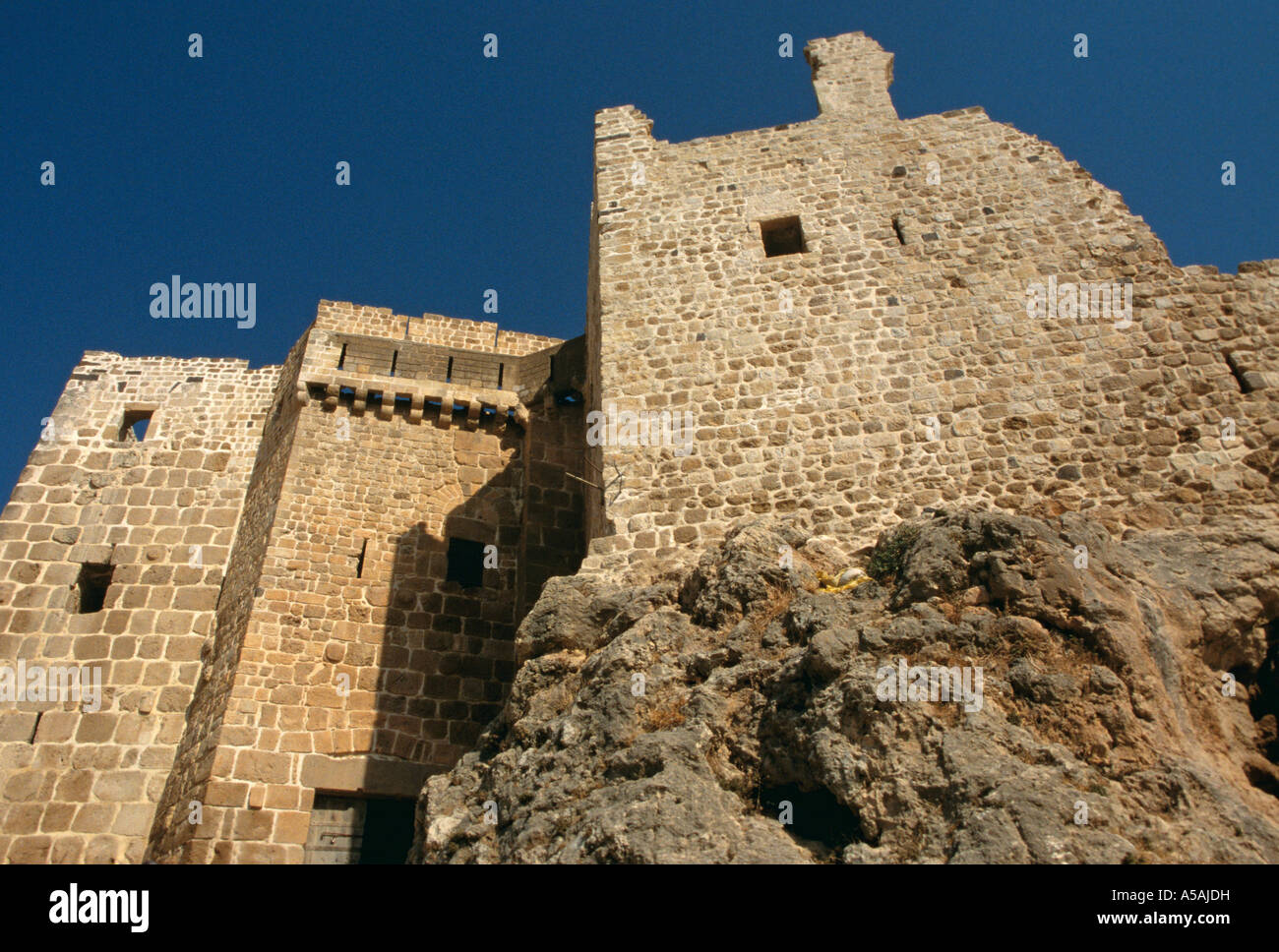 A view of the Aleppo Citadel in Syria Stock Photo - Alamy