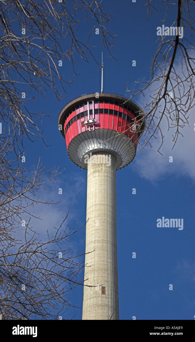 The Calgary Tower Stock Photo - Alamy