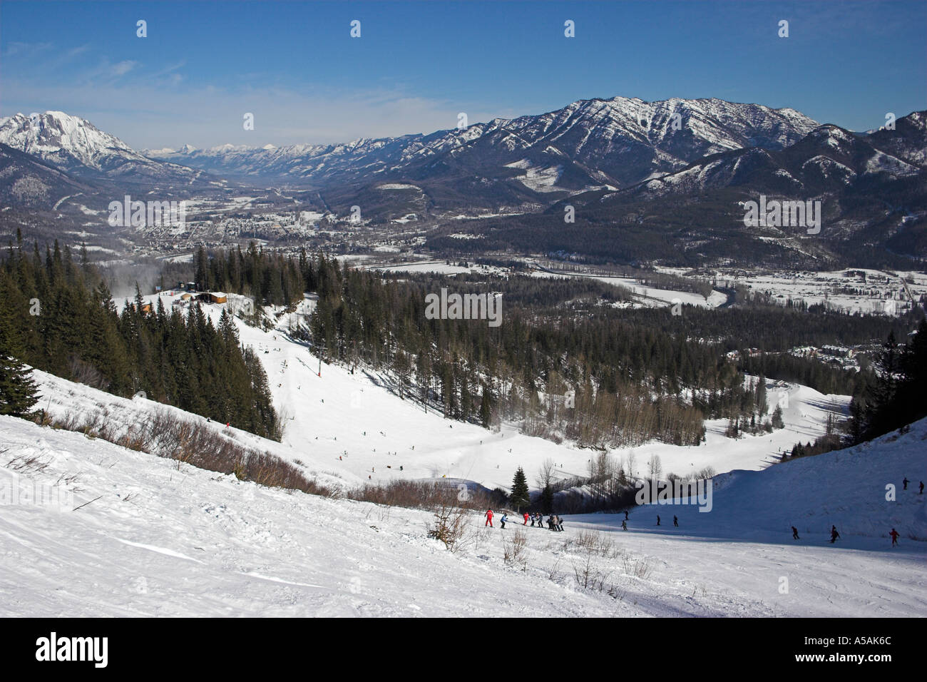 Fernie alpine resort hi-res stock photography and images - Alamy