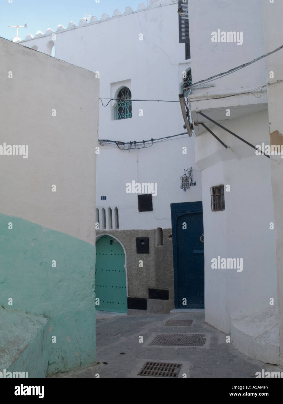 The kasbah, Tangier, Morocco Stock Photo - Alamy
