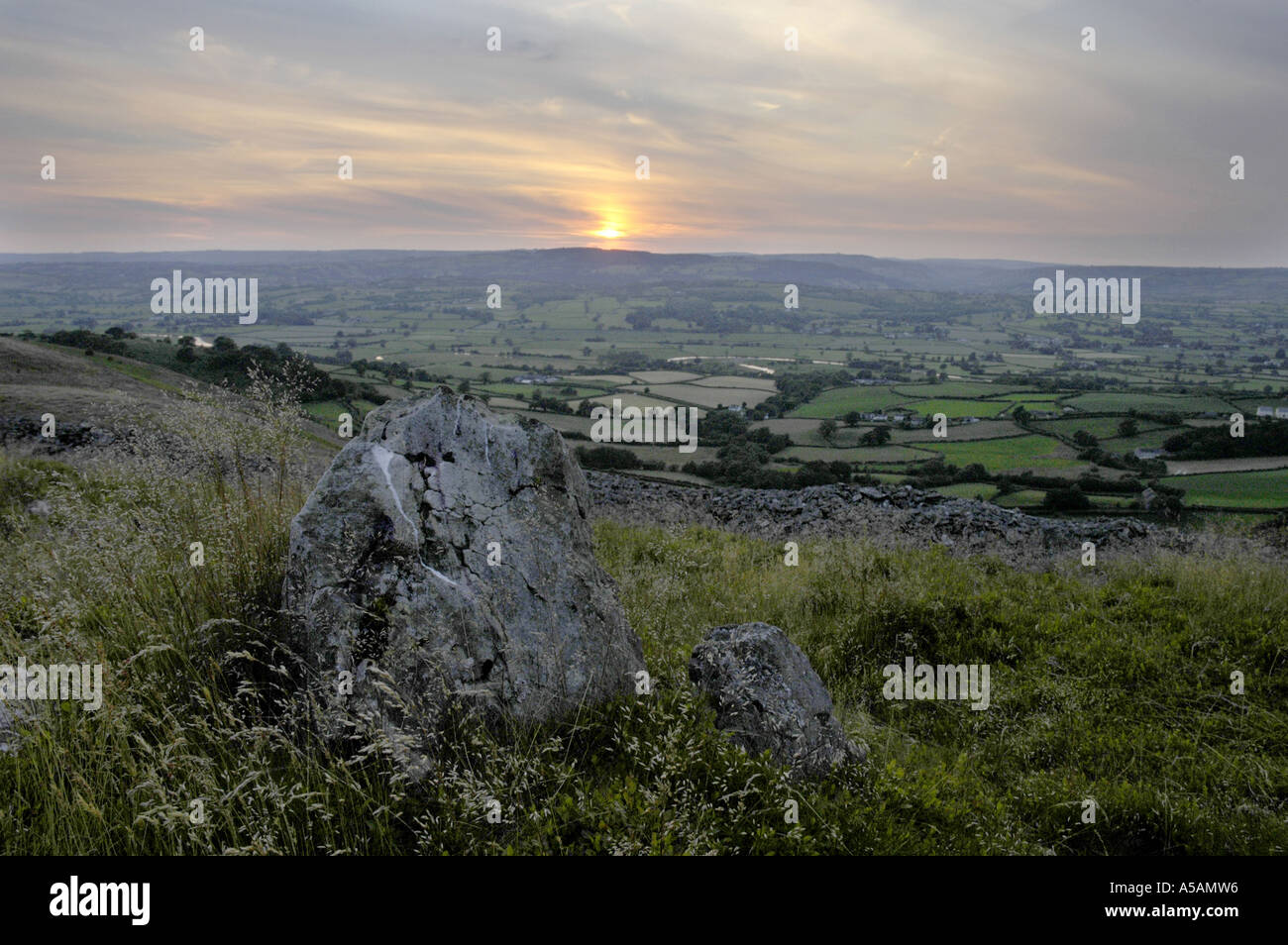 Y Garn Goch Iron Age Hillfort Bethlehem near Black Mountain ...