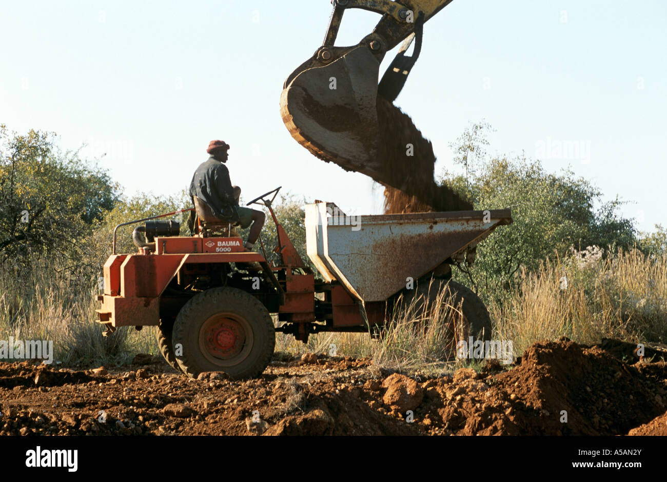 Mine workers south africa hi-res stock photography and images - Alamy