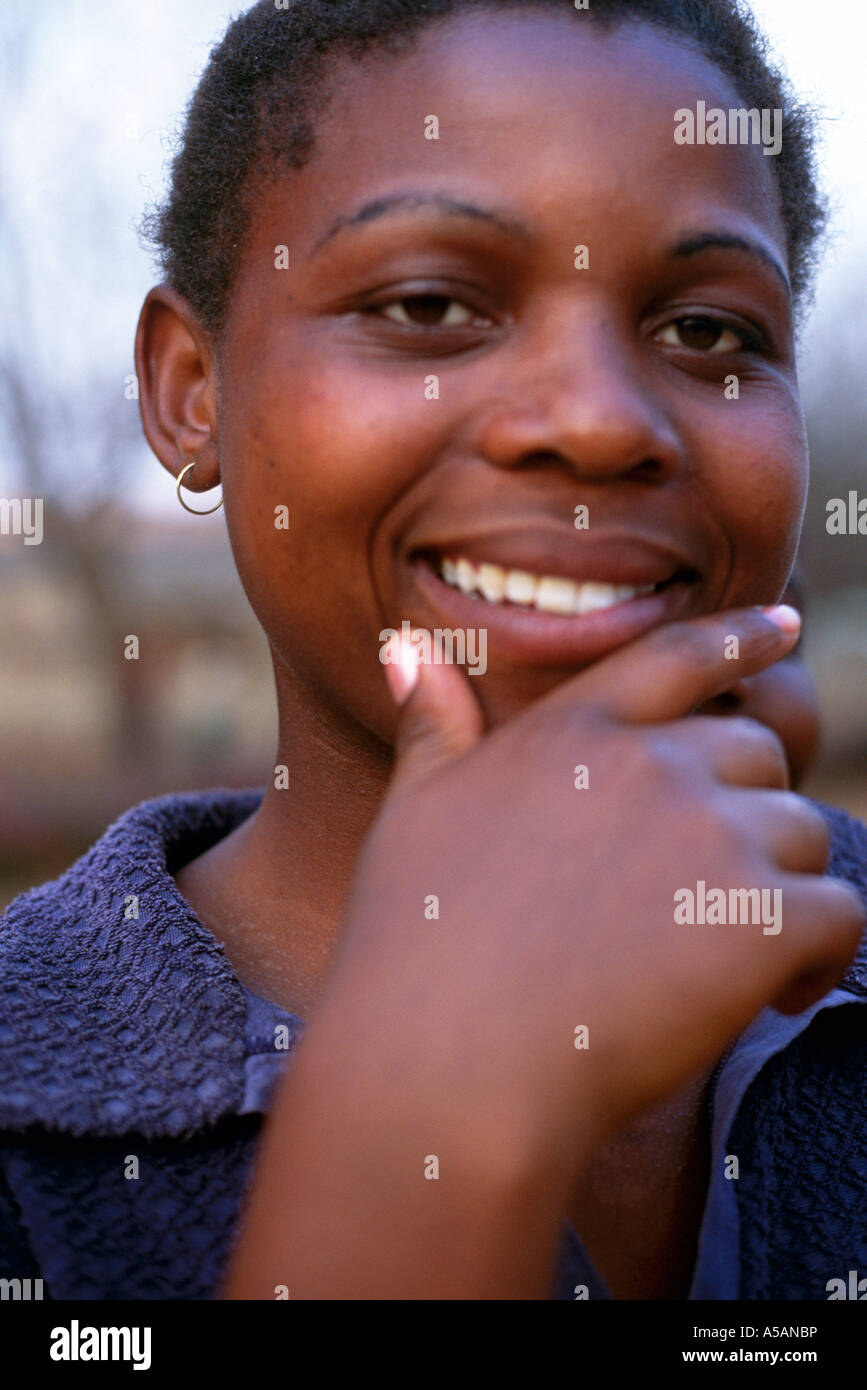 A portrait of an African woman in Malawi Africa Stock Photo - Alamy