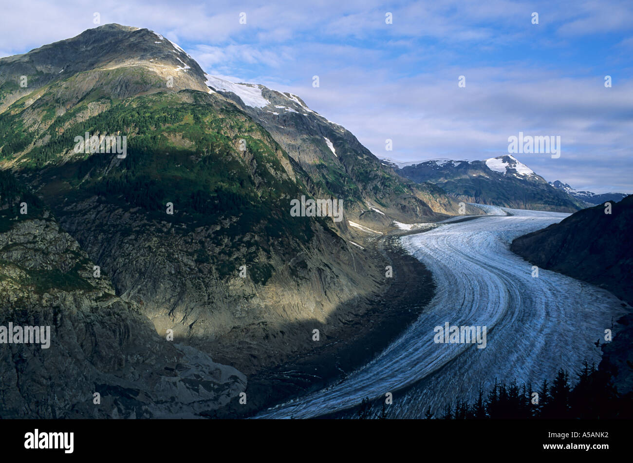 Salmon glacier Stewart British Columbia Stock Photo - Alamy