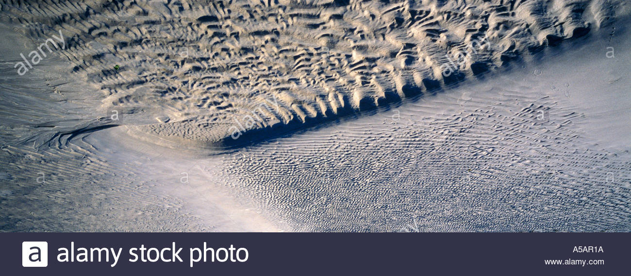 Low tide sand patterns at East Head West Wittering Chichester Harbour ...