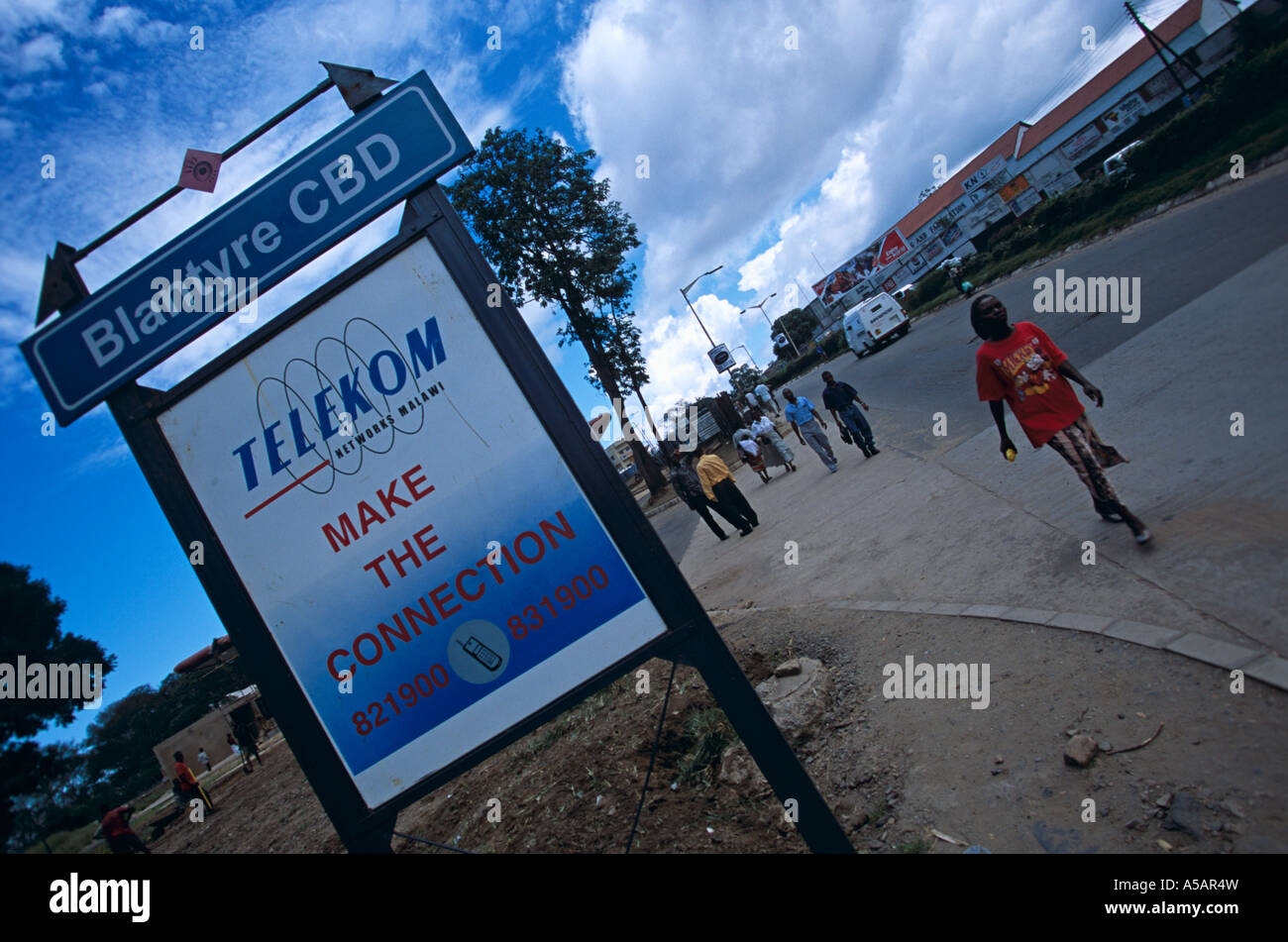 Bus stop advert africa hi-res stock photography and images - Alamy