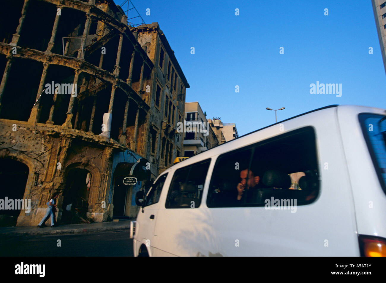 A street scene in Beirut Stock Photo - Alamy