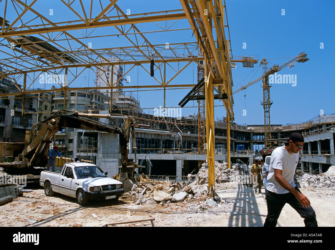 A construction site in Beirut Stock Photo - Alamy