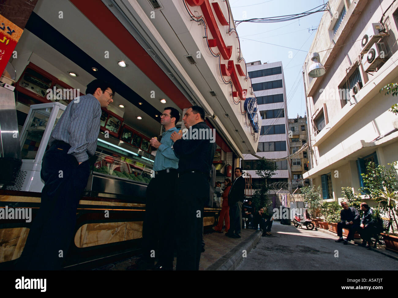 Fast food restaurant beirut lebanon hi-res stock photography and images ...