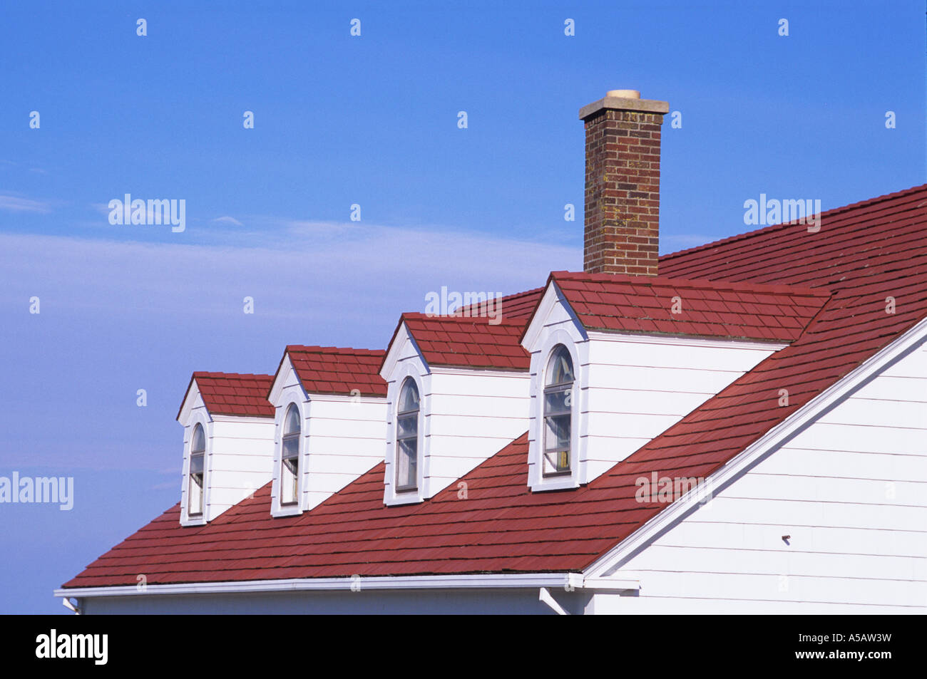 Cape House Gables II Stock Photo - Alamy