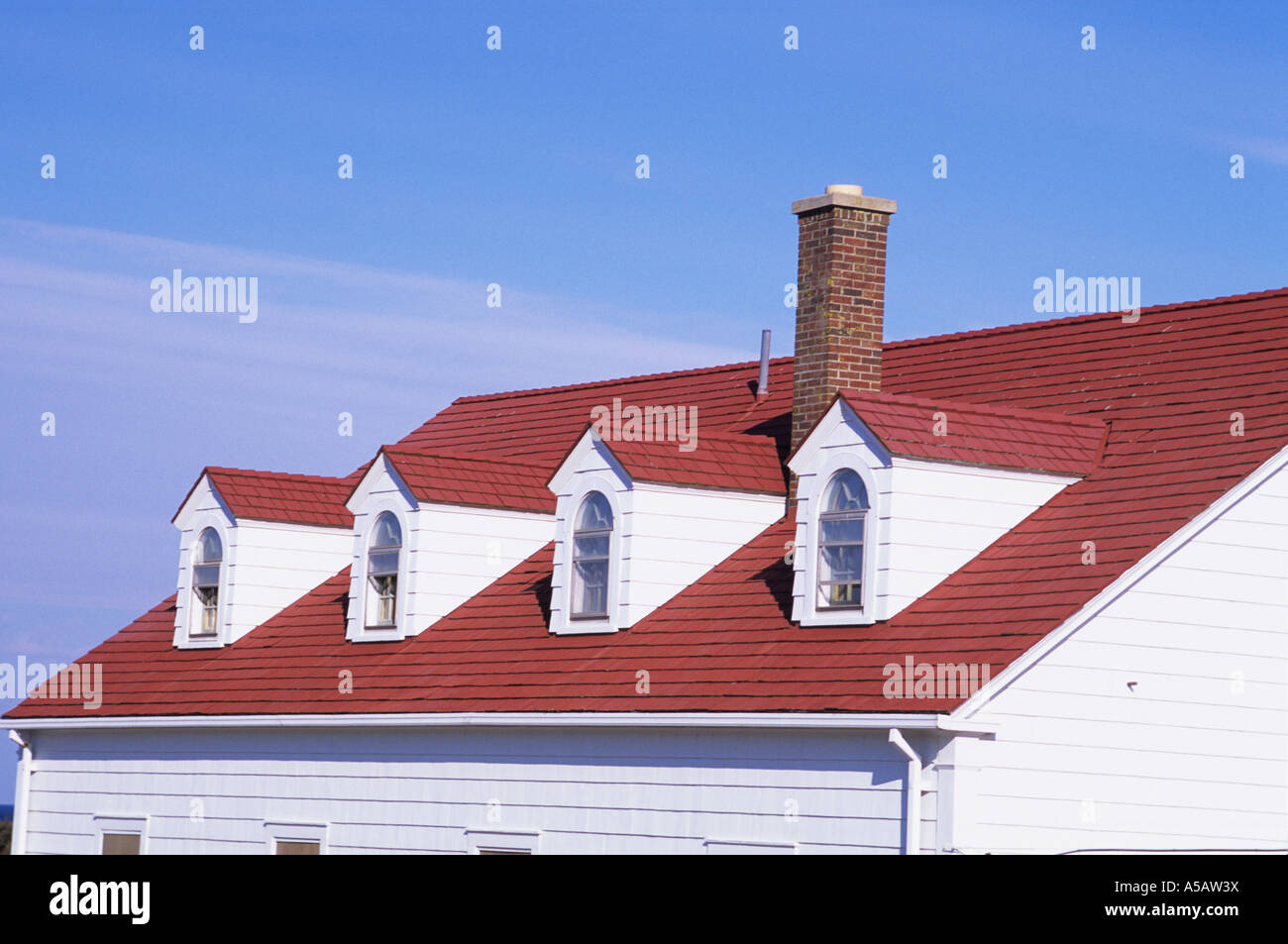 Cape House Gables Stock Photo - Alamy