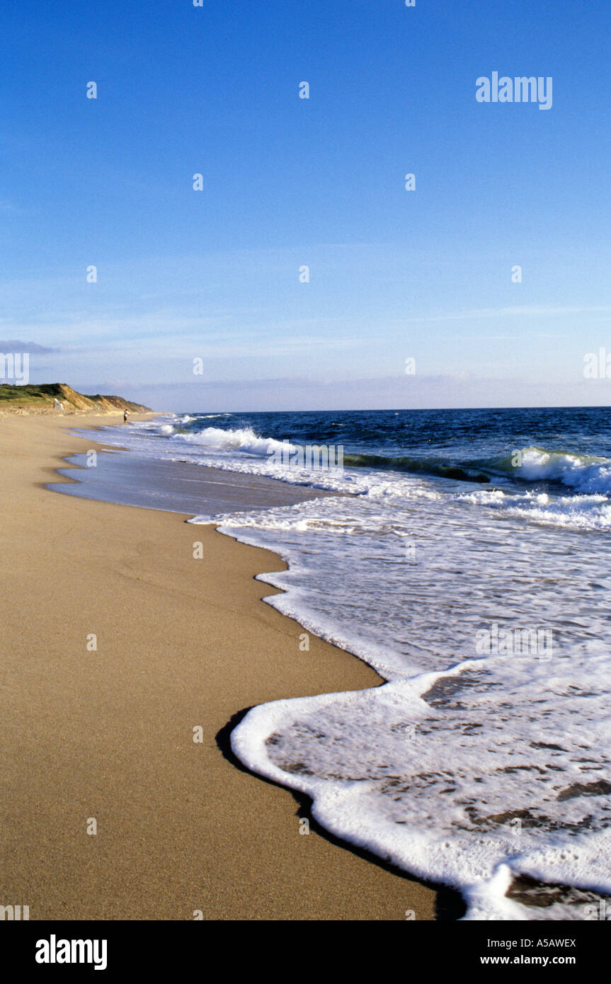 Surf on a Cape Cod Beach at the Cape Cod National Seashore USA #5 Stock ...
